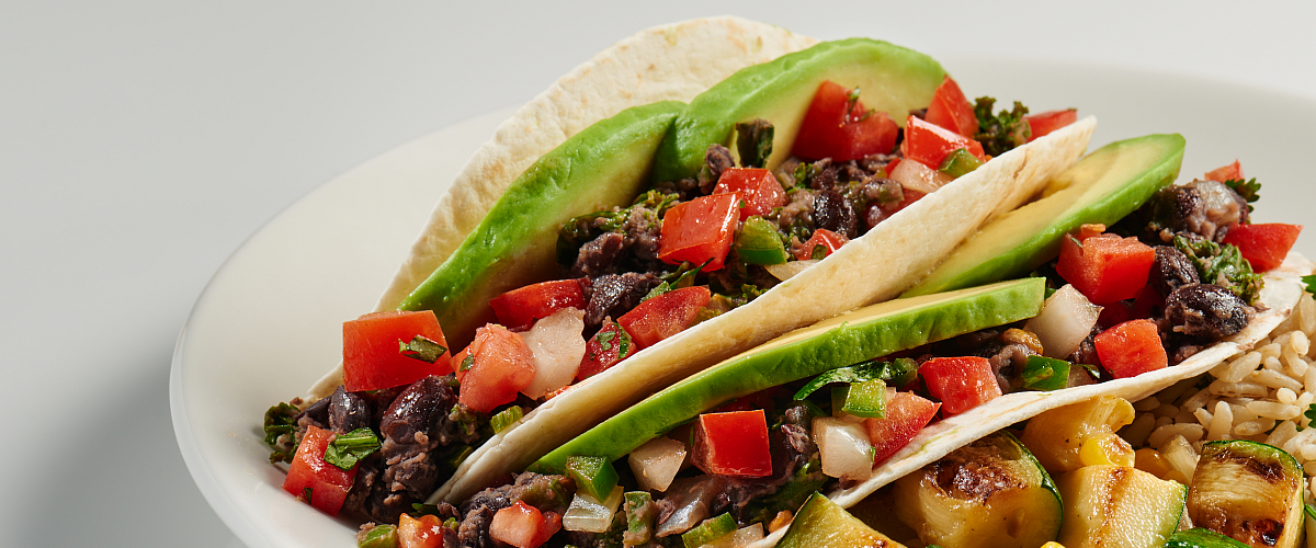 Black Bean & Kale Taco - Feed Your Potential