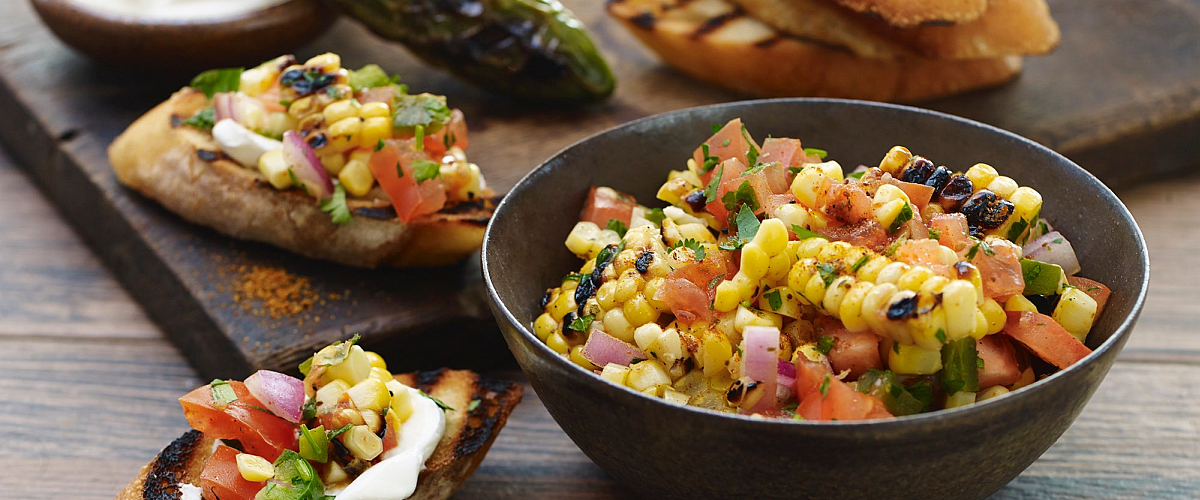 OLD BAY Grilled Corn Pico de Gallo - Feed Your Potential