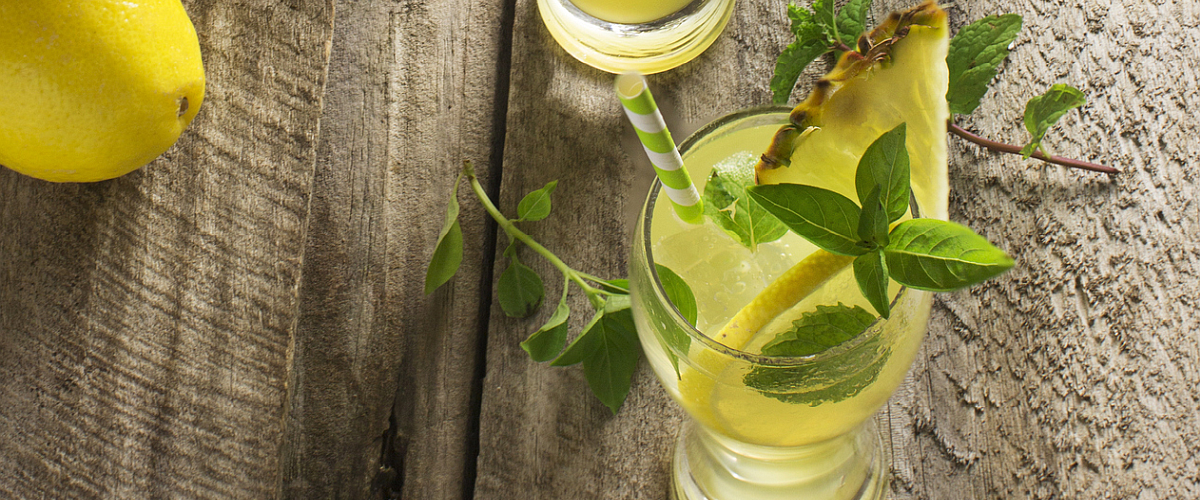 Mango Honey Basil Sparkler - Feed Your Potential